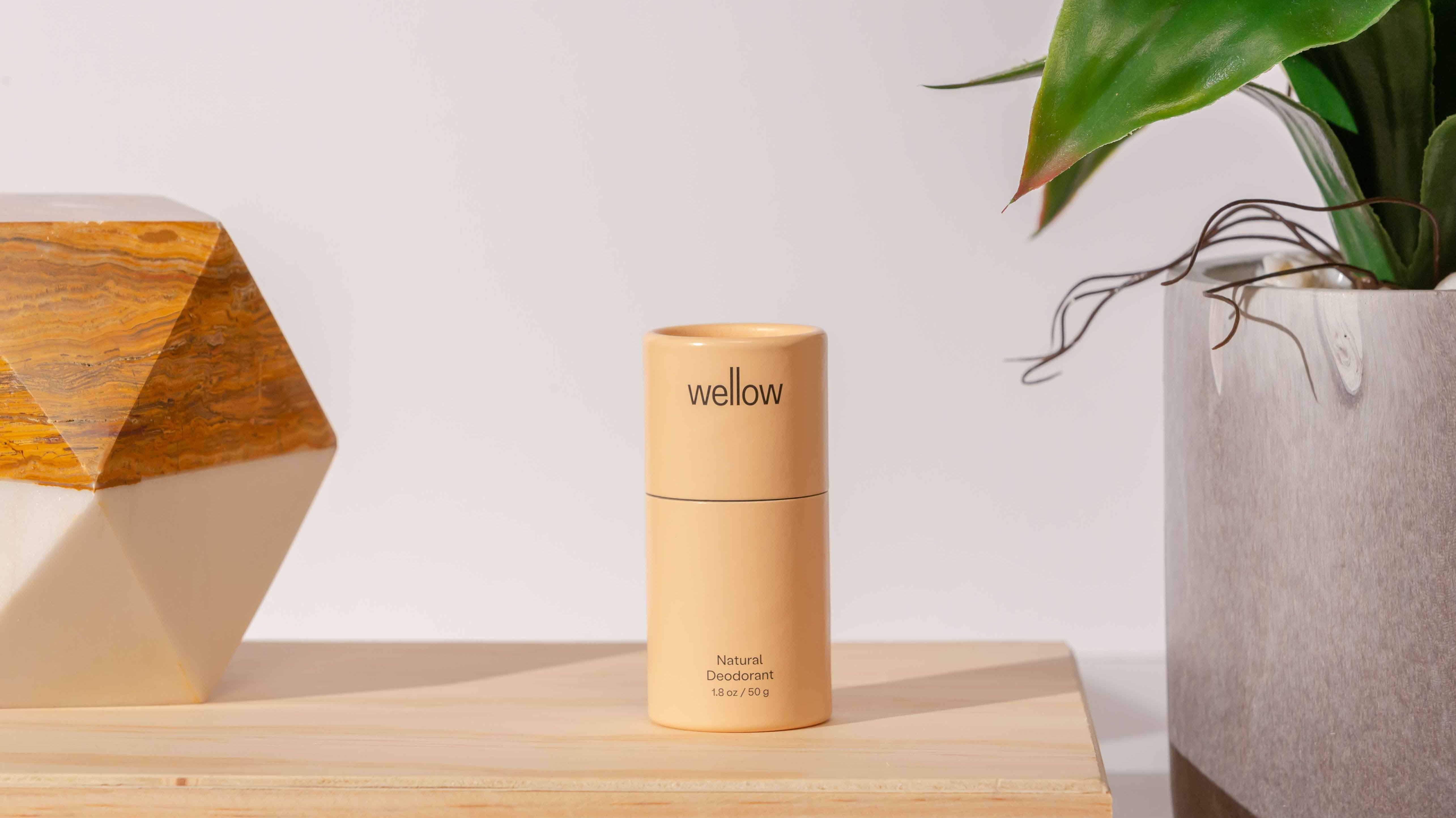 Wellow: Natural Deodorant With Eco-Friendly Packaging - DesignNuance